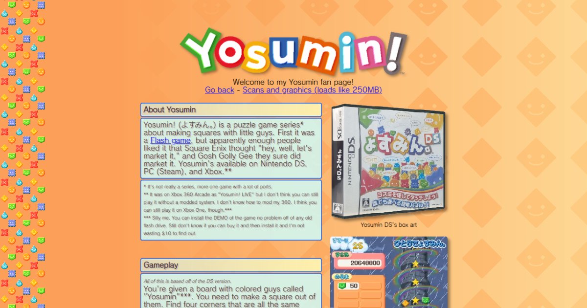 Yosumin!!!!!