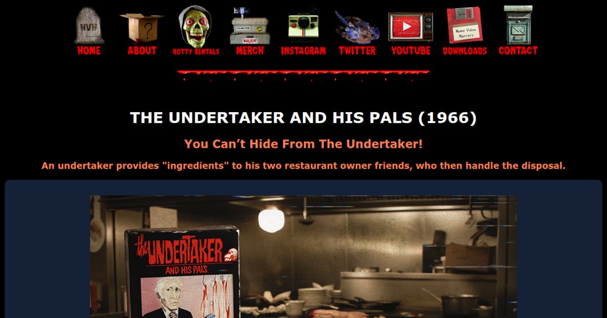 The Undertaker and His Pals