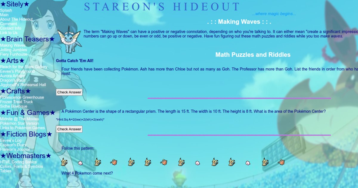 Stareon's Hideout ★
