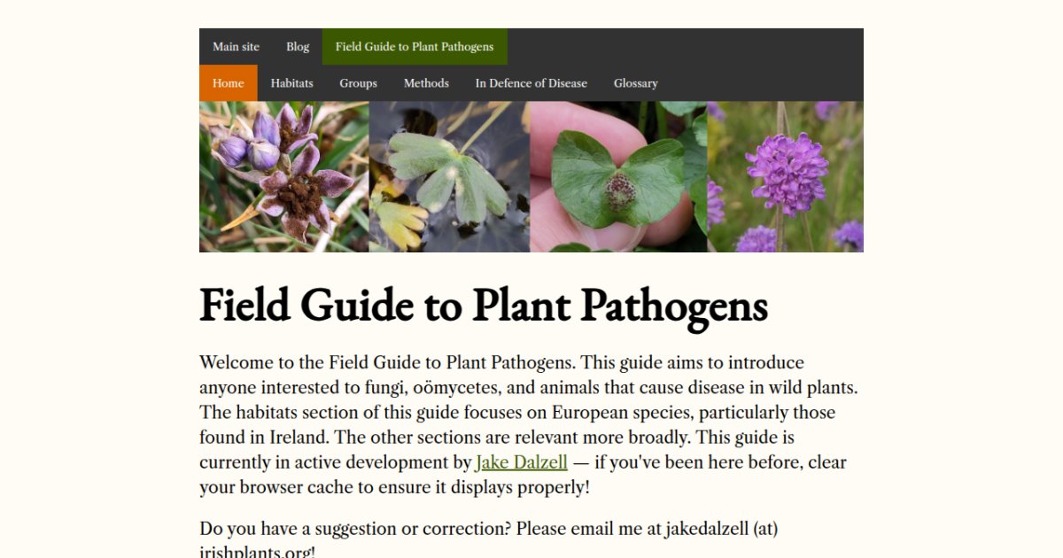 Field Guide to Plant Pathogens