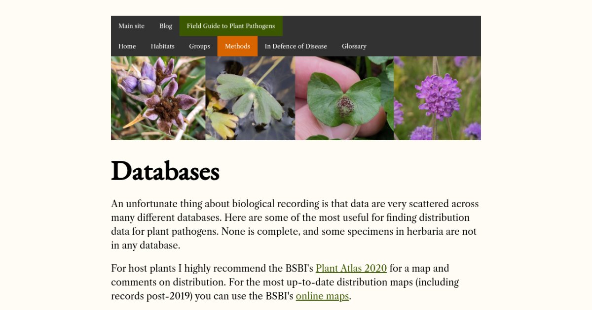Field Guide to Plant Pathogens