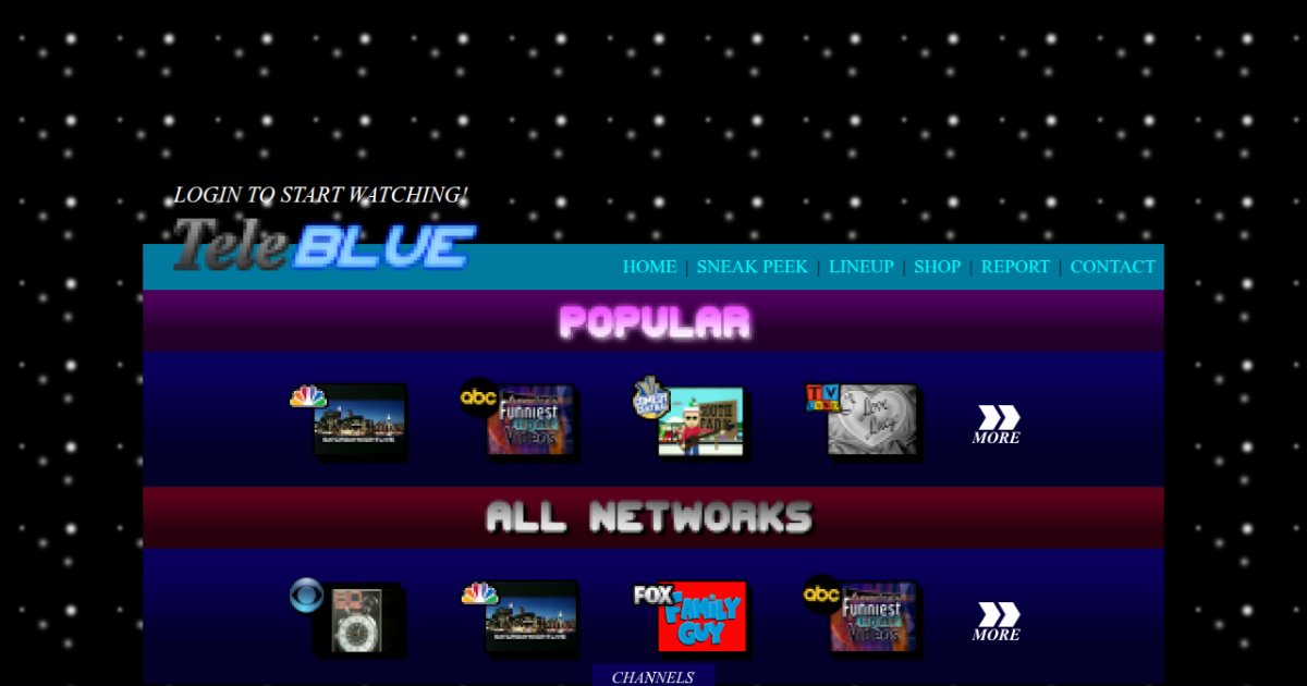 LINEUP - TeleBlue ONLINE!