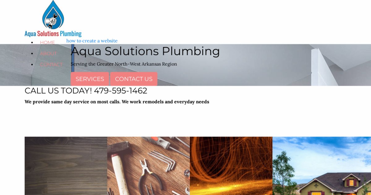 Home [aquasolutionsplumbingnwa.com]