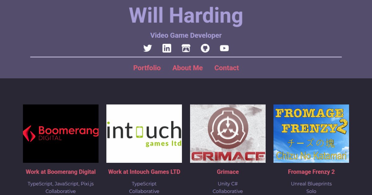 Home [www.willhardingportfolio.com]