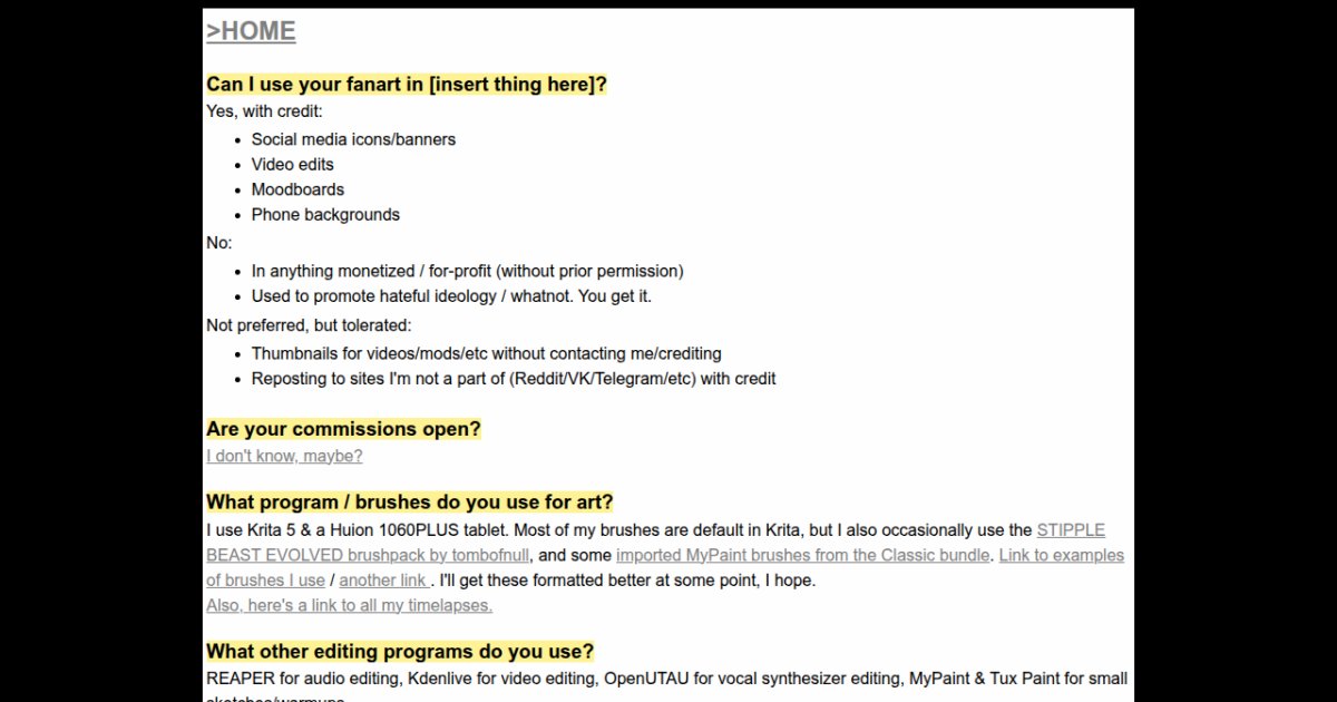FAQ