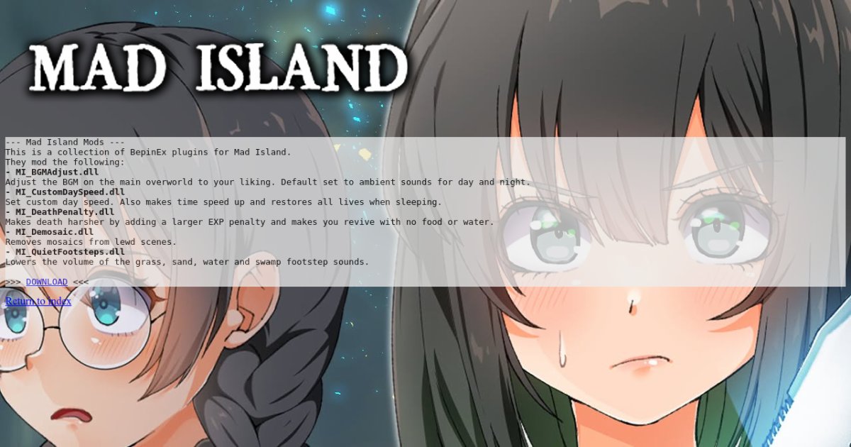 Mad Island Mods